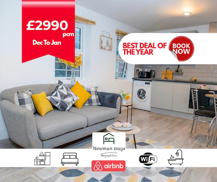 Monthlyescape|family|contractors|wifi|sleeps4. - Watford