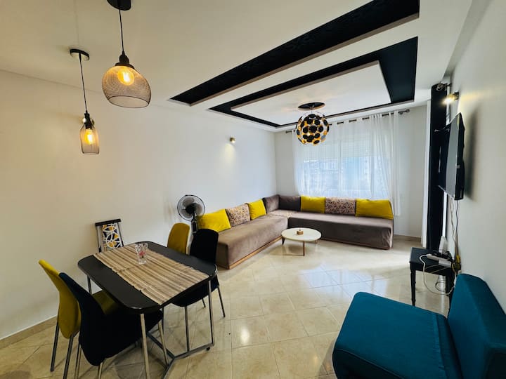 À 2 Min |Tgv | Centre Commercial | Plage - Tangier