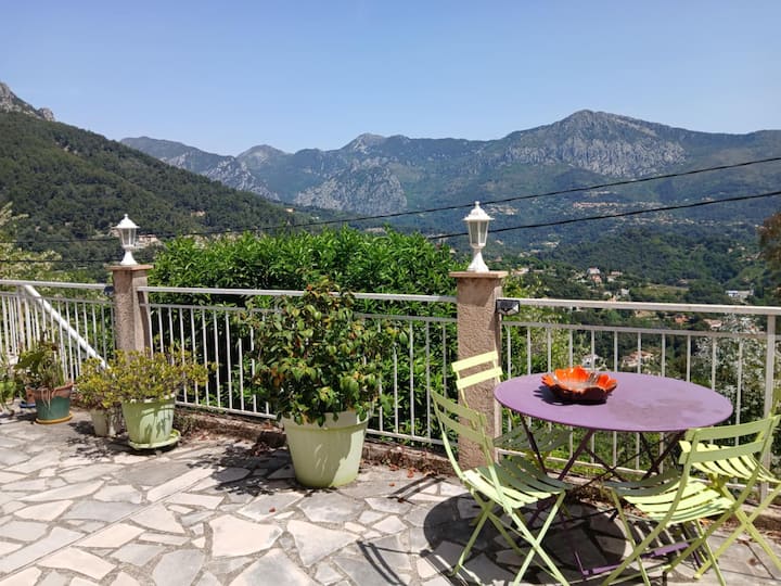 Jolie Maison Vue Mer - Roquebrune-Cap-Martin