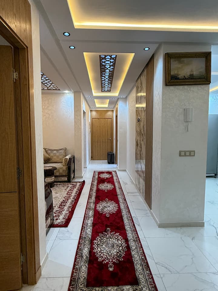 Plage à Deux Pas,confort Assuré - Bouznika