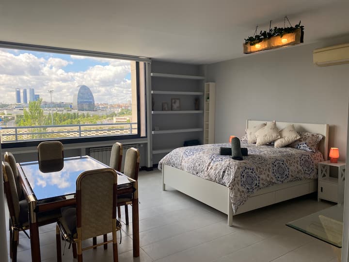 Espectacular Loft Con Vistas A Madrid -