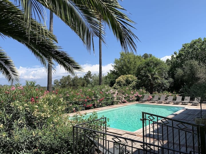 Grande Villa Vue Mer Et Piscine - Saint-Florent