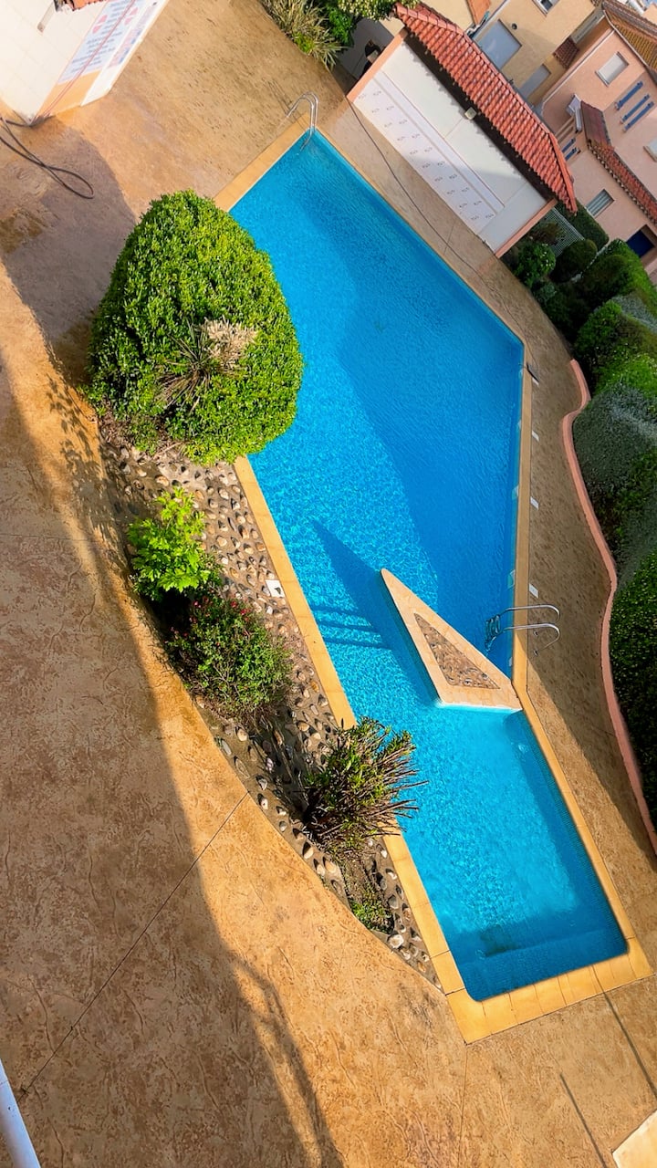 Appartement Vue Mer à Valras Plage Avec Piscine - Valras-Plage