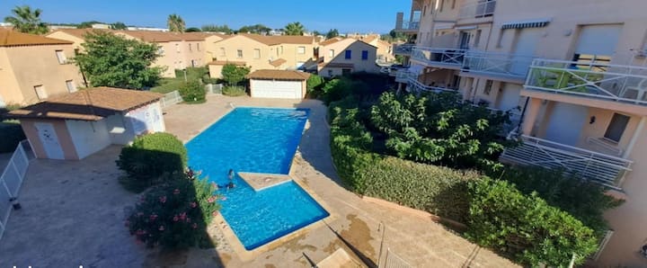 Appartement Vue Mer, Plage à 50m - Valras-Plage