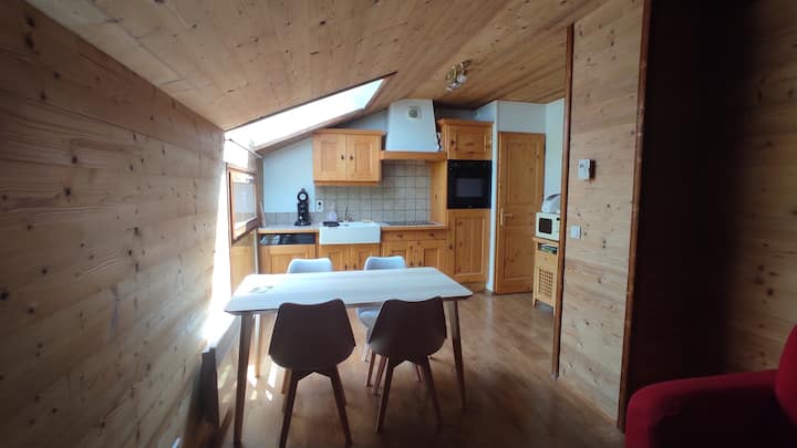 Appart. T2 Au Pied Des Pistes - Areches Beaufort