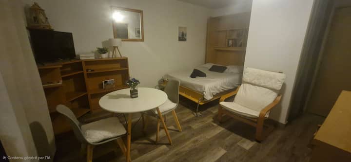 Joli Studio Calme à 10min à Pieds Des Cures - Gréoux-les-Bains