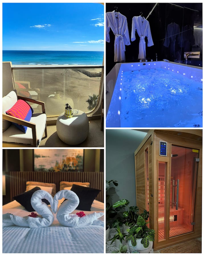 Divina Spa Luxe Vue Mer :Jacuzzi-sauna & Massage - Sainte-Marie-la-Mer