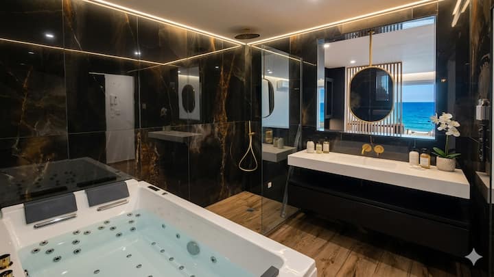 Divina Spa Luxe Vue Mer : Jacuzzi/sauna/massage - Sainte-Marie-la-Mer