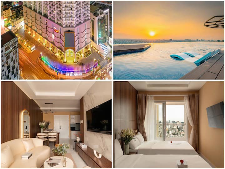 Unique/d3 (2br+3beds+2wc)/pool/gym/view City/river - Vietnam