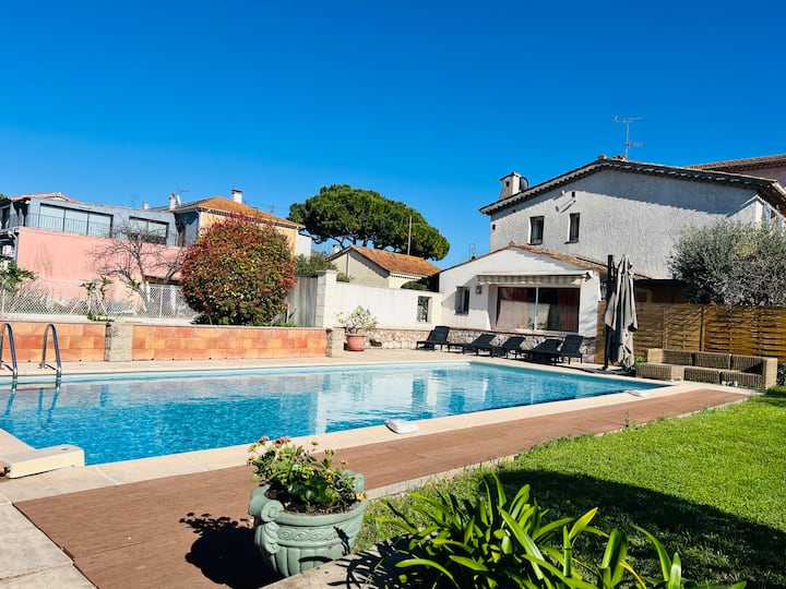 Villa Maya – Piscine Privée, Près De Cannes - La Roquette-sur-Siagne
