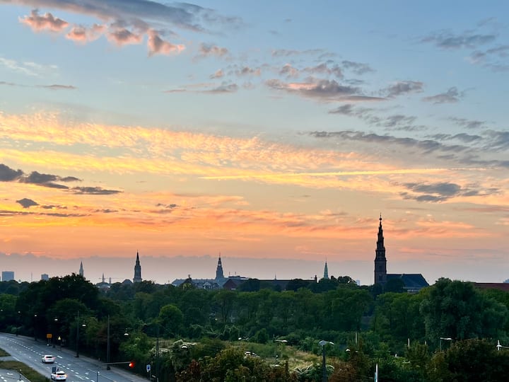 Magisk Tårnview & Sol Hele Dagen - Copenhaguen