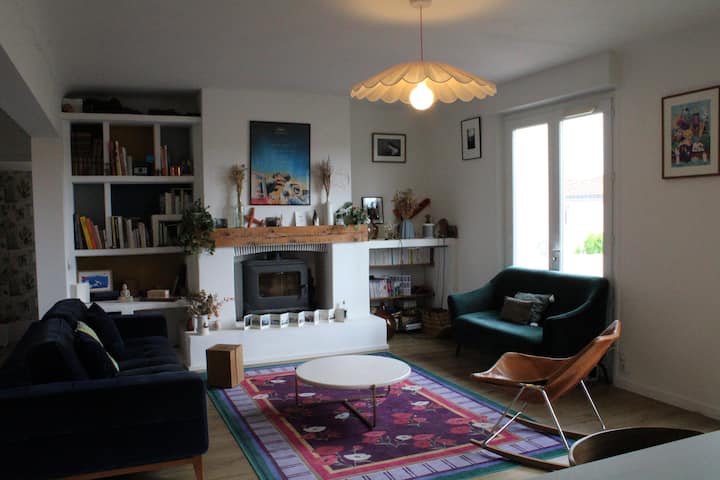 Maison Familiale Proche Plages, Piscine Et Parking - Anglet