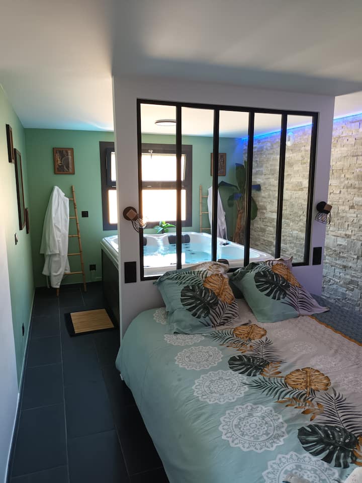 Appart Avec Jacuzzi Intérieur - Perpignan