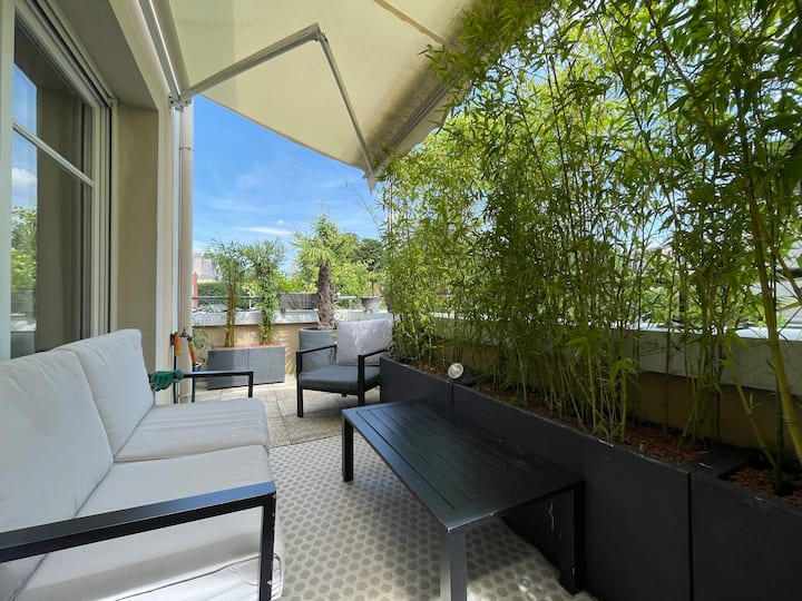 Duplex 2 Chambres Avec Terrasse - Parking - Ibis Budget St Gratien - Enghien-Les-Bains
