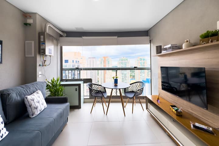 Airbrooklin: Apt Premium With Parking Next Subway - Santo Amaro