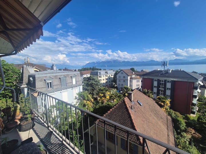 Appart Spacieux Magnifique Vue - Lausanne