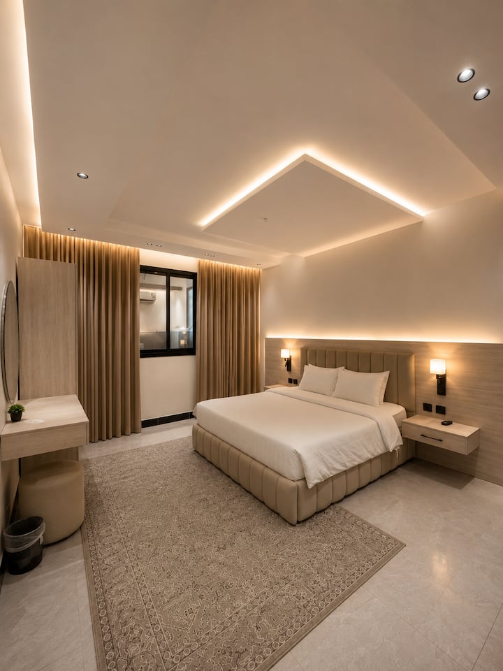 Two-bedroom Apartment With An Elegant Living Room K1 - ジェッダ
