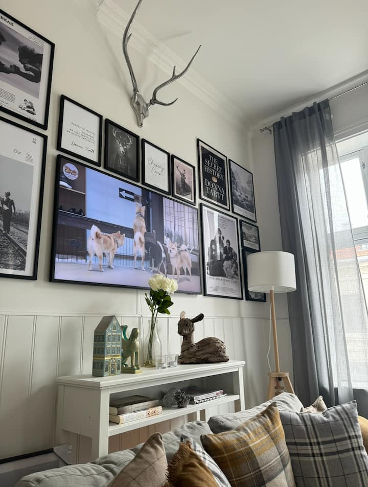 Quiet 2br Grünerløkka Home Near Park, Cafés, Trams - Oslo