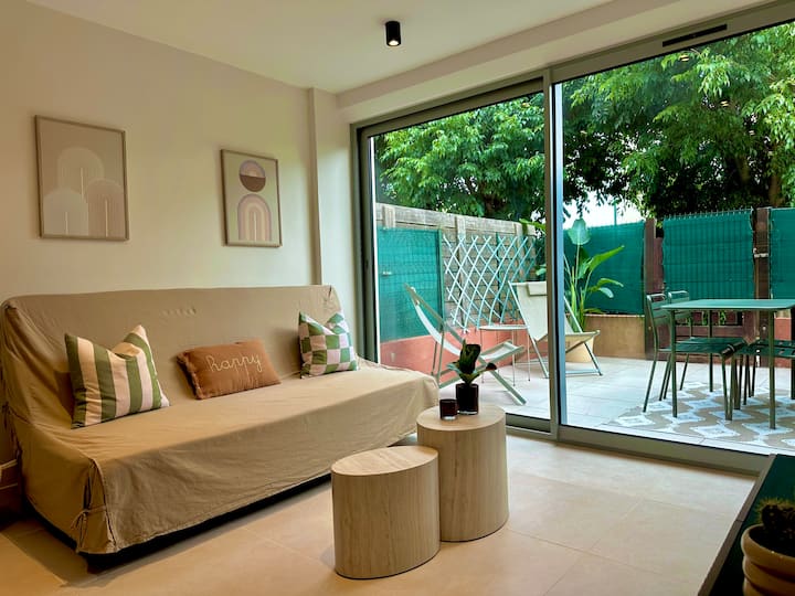 T2 Cosy, Plage à Pied, 4 Pers - Le Lavandou