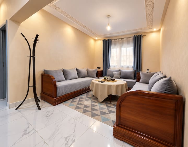 5 Beds, Mehdia Beach, Fibre Optic Internet, Iptv & Parking. - Kenitra