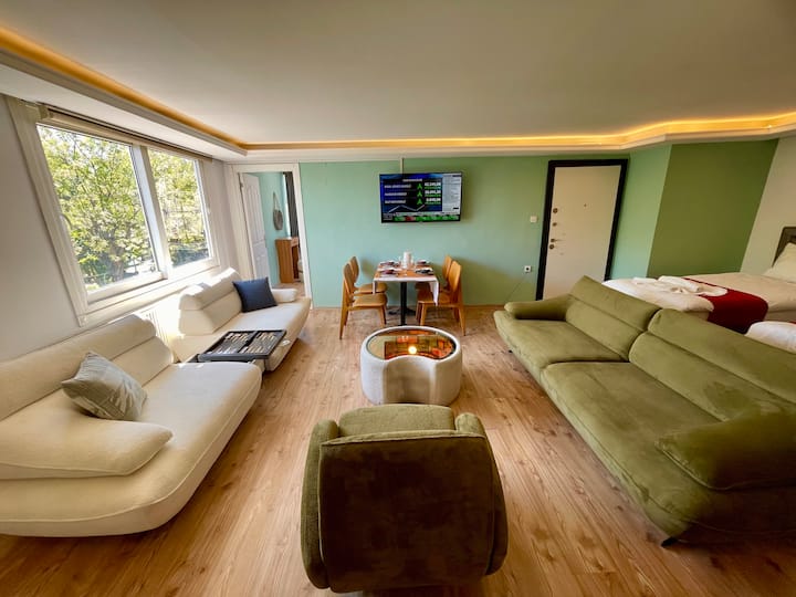 Spacious Apartment With Park View - Beykoz