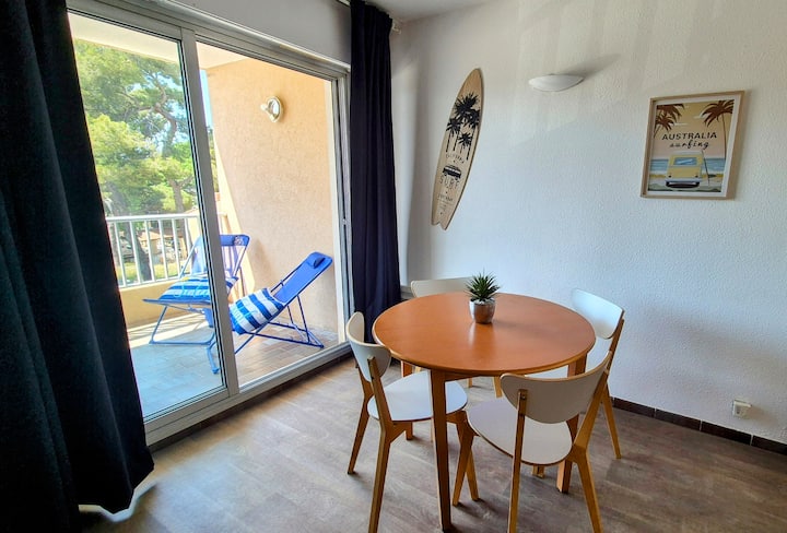 Riva - Studio Sur Le Port D'hyères Avec Balcon - Plage Notre Dame