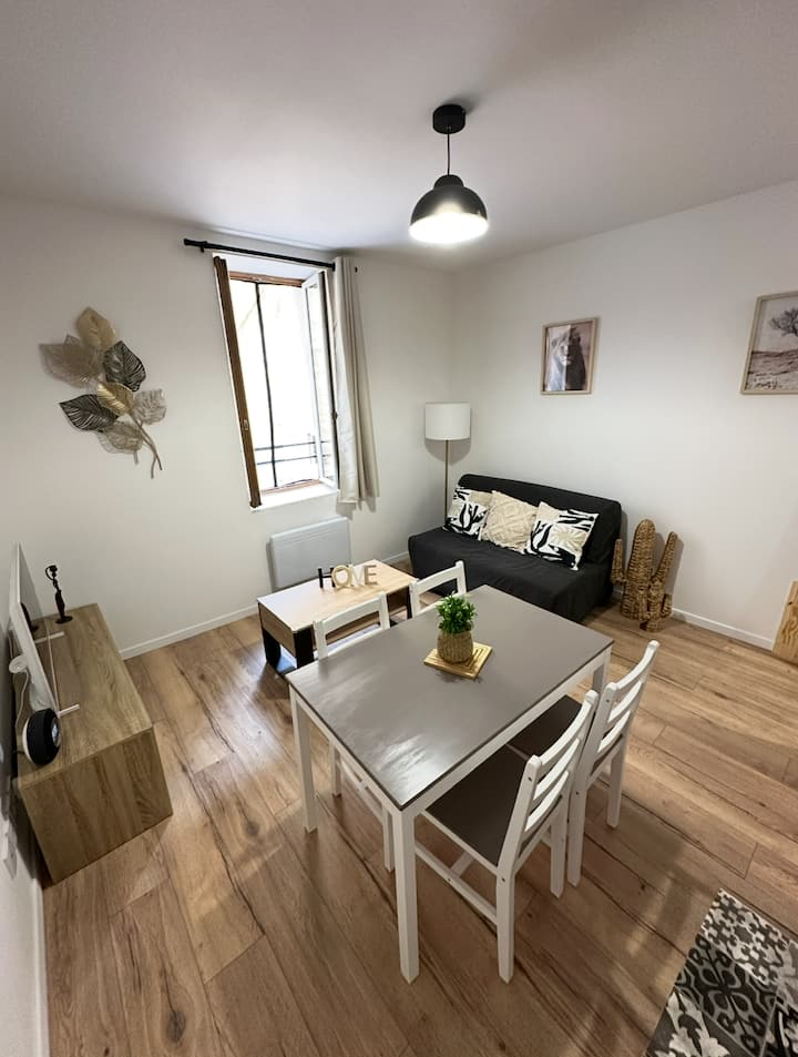 Appartement 4 Pers - Centre Ville Mer & Réserve - Réserve Africaine de Sigean