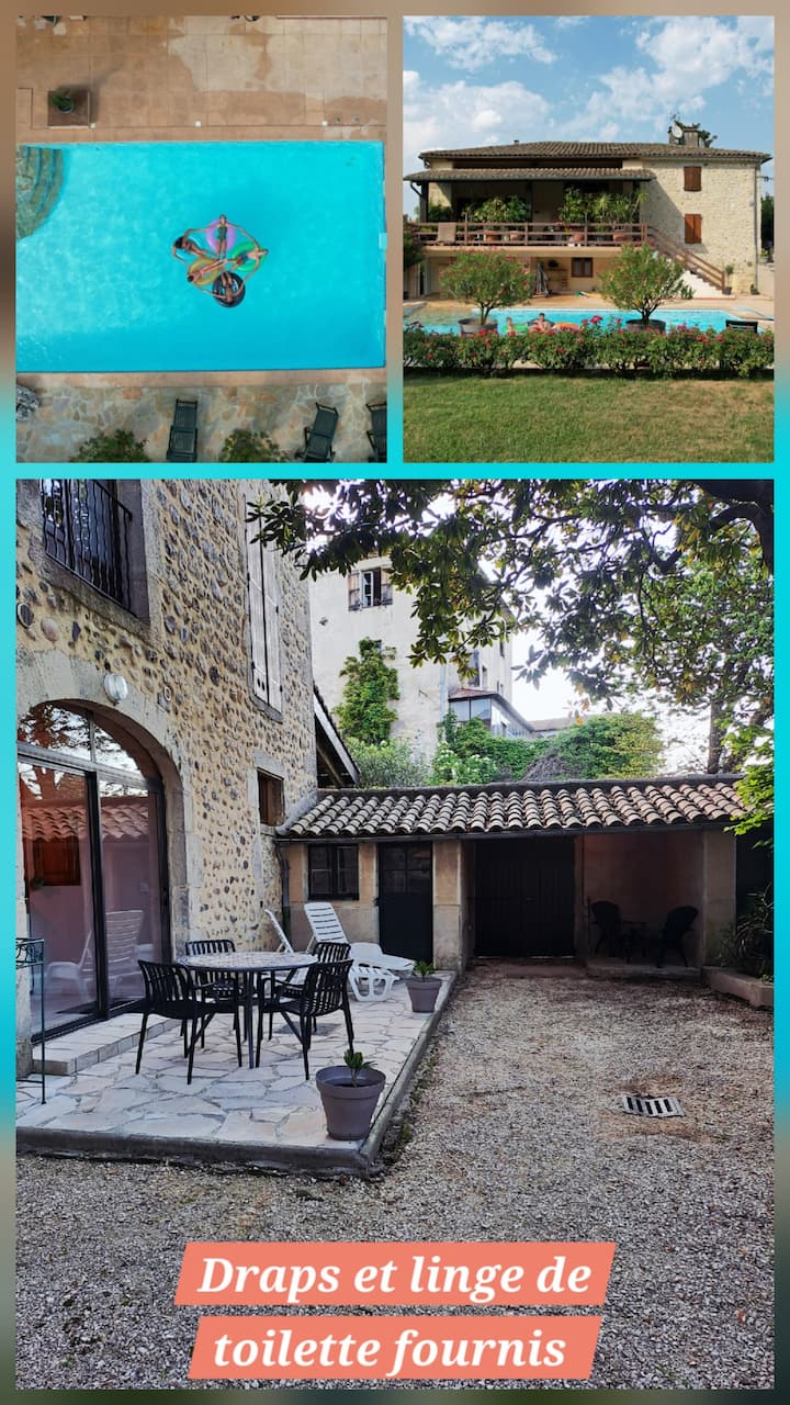 Gîte 1 "Mimosa" Aux Magnolias07 - Aubenas