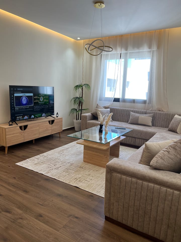 F2 Moderne à 10 M De La Mer – Confort & Soleil - Tangier