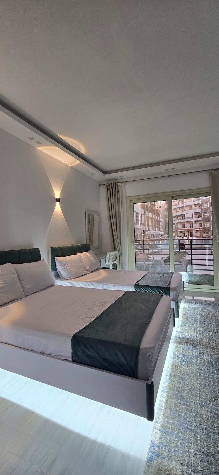 Chalet De Luxe Avec Vue Sur Piscine & Plage Privée - Hurgada