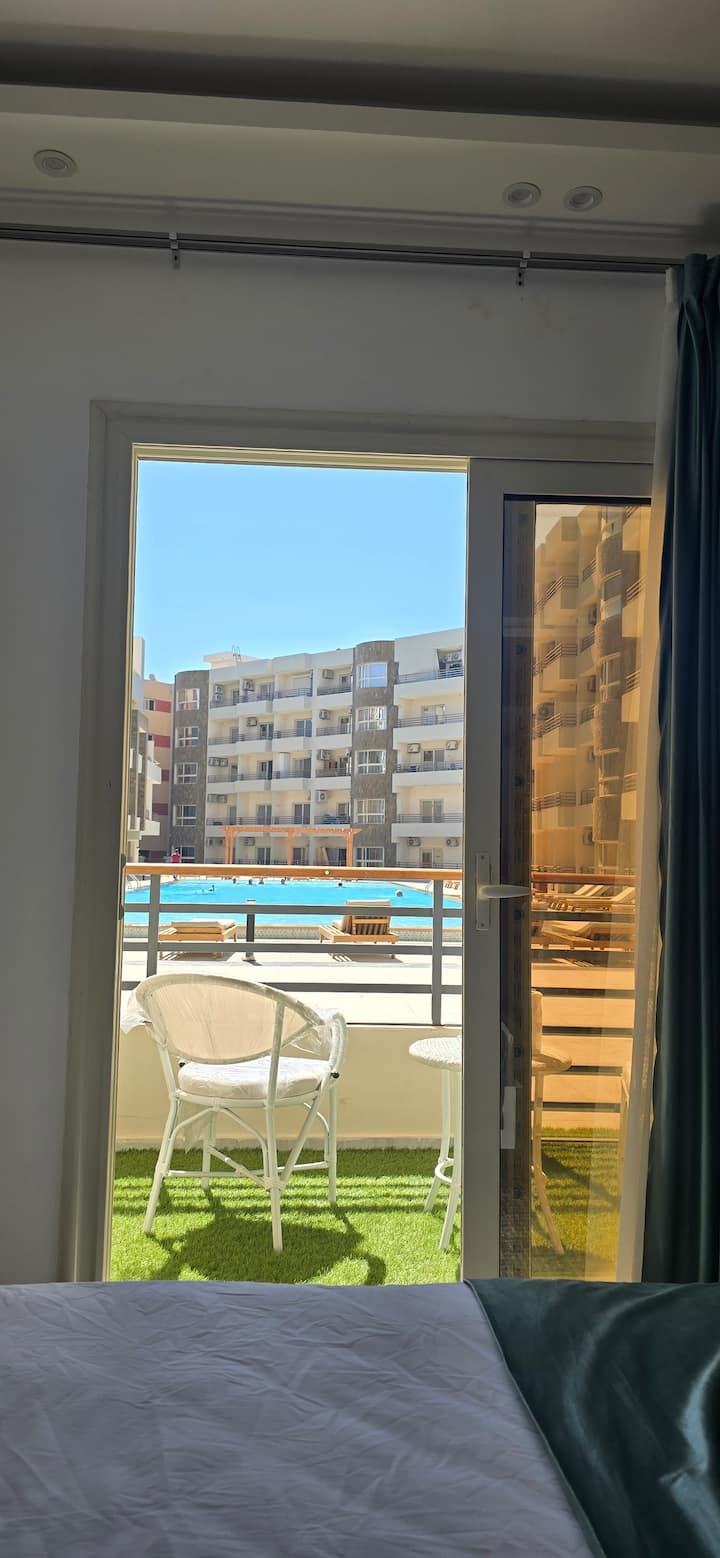 Chalet De Luxe Avec Vue Sur Piscine & Plage Privée - Hurghada