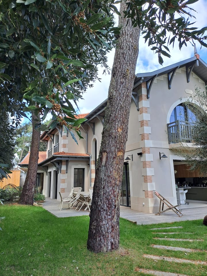 Maison Familiale Arcachon Le Moulleau 12 Couchages - Arcachon