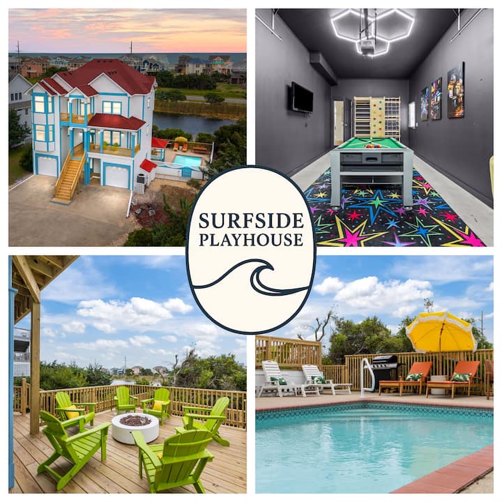 Lakefront | Pet Friendly | Arcade | Walk To Beach - Outer Banks, NC