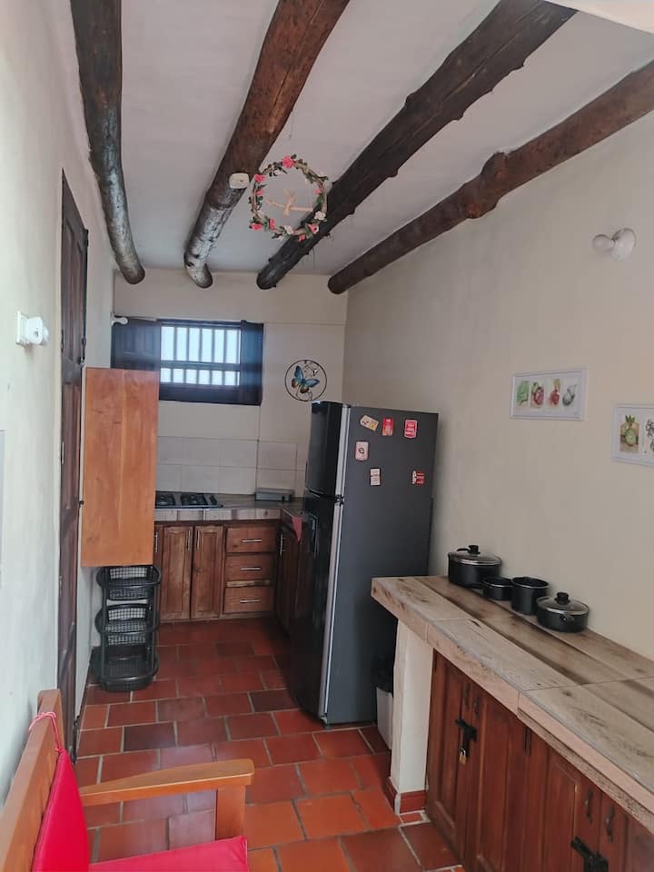 Apartamento Colonial Con Parqueadero/central - Barichara