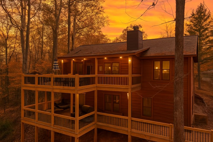 Decks/3mins To Rec/8mins To Wine/hot Tub - Carters Lake, GA