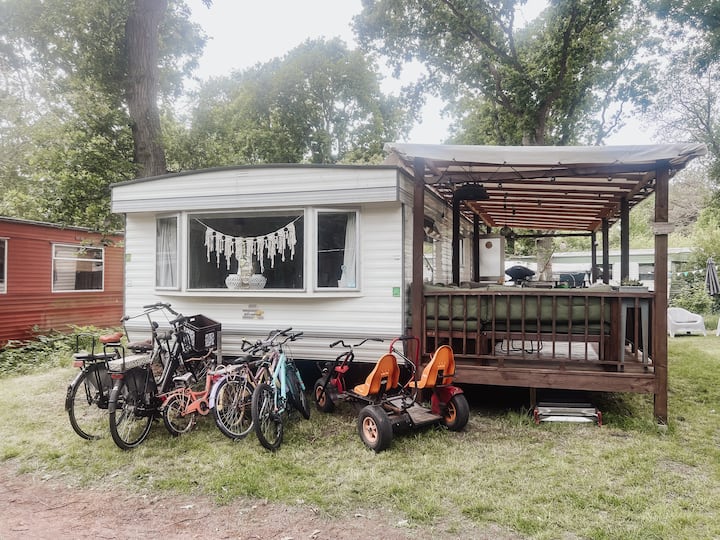 Stacaravan Op Camping Bakkum - Castricum