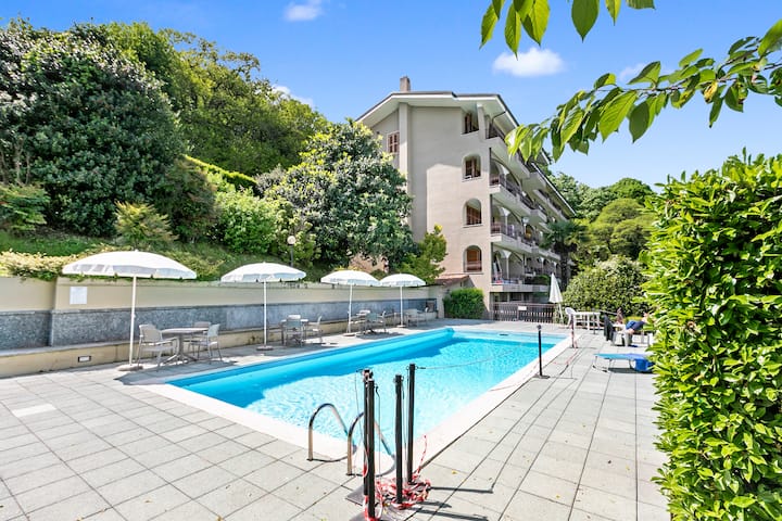 Elegant Panorama Lake View With Pool - Lac Majeur