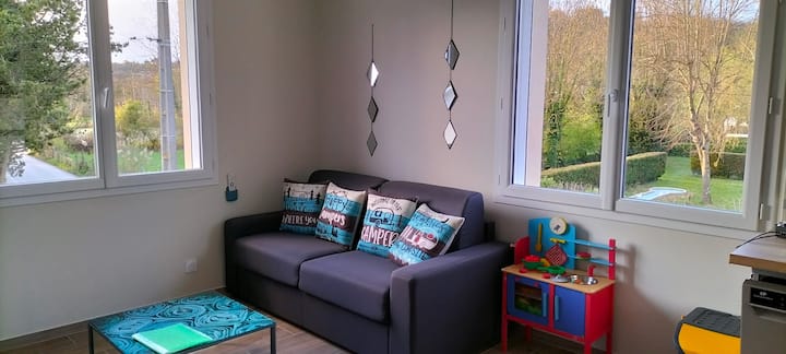 Appartement T2 Lumineux Sur Domaine Calme 34 M² - Bren