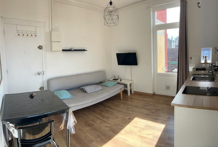 Le Jaurès : T2 25m² - Calme - Cosy - Lac de Paladru