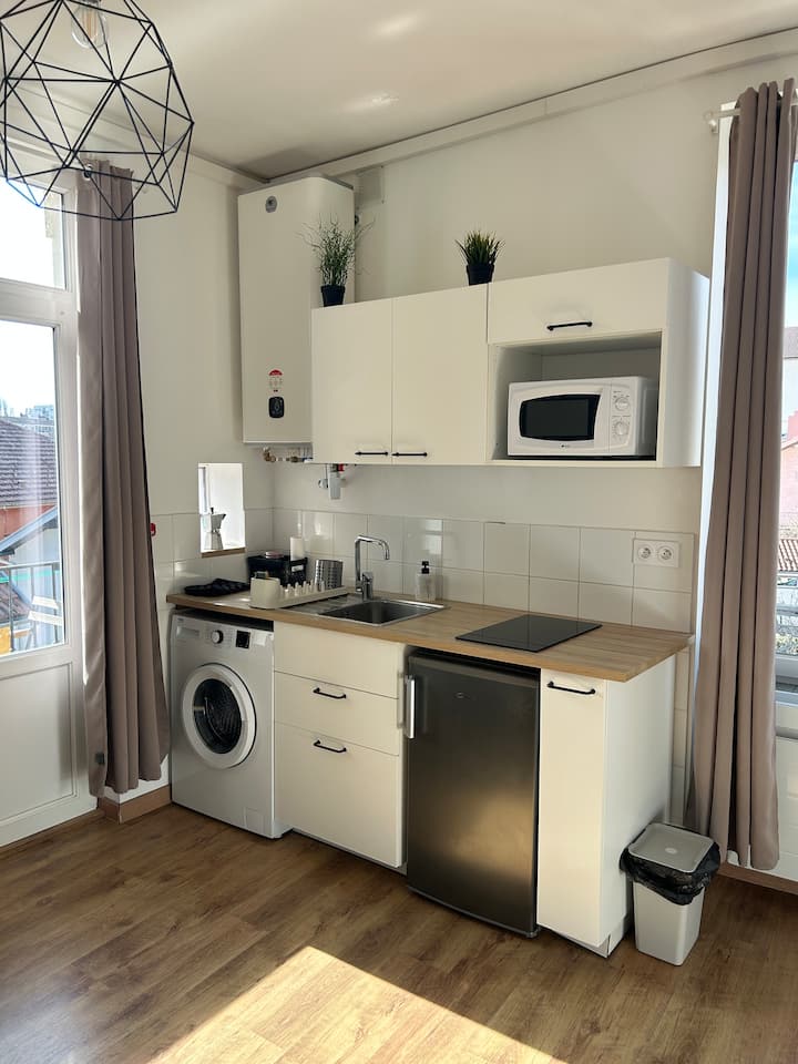 Le Jaurès : T2 25m² - Calme - Cosy - Voiron