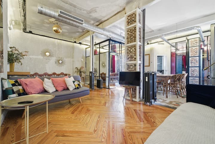 Loft Neoyorquino En Madrid - 