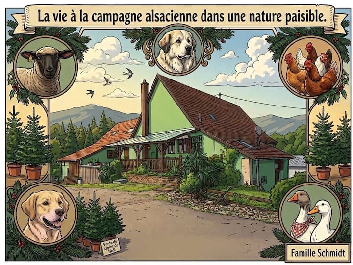 Grand Appartement Dans 1 Maison
Avec 2 Logements - La Petite-Pierre