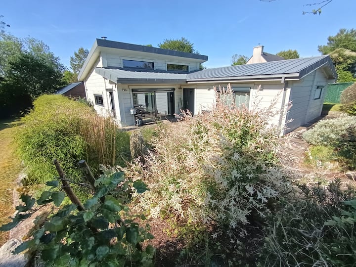 Spacieux Chalet Bois Massif Au Coeur Du Finistère - Finistère