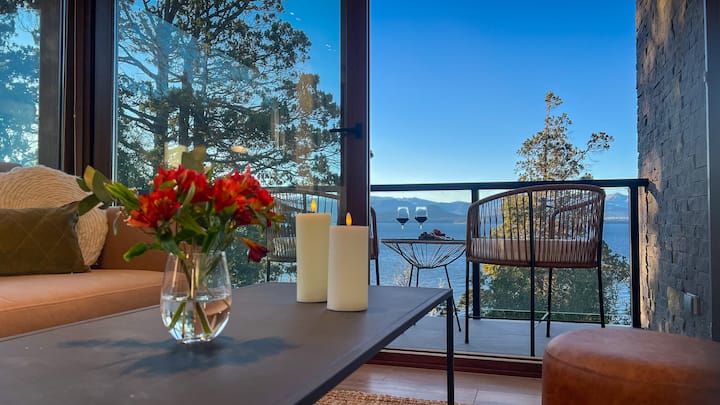 Jaw Dropping Lake Sunsets! - Apt For 6 - San Carlos de Bariloche