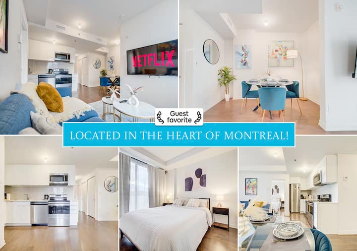 Chic 1br In Downtown Montreal | Near Metro - Montreal