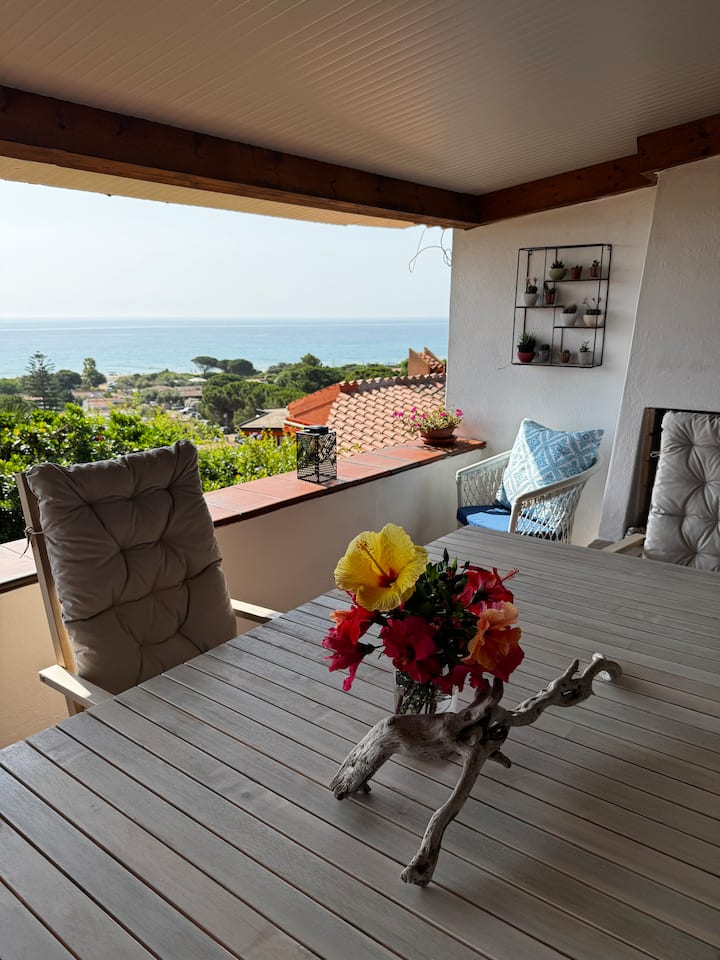 Casa Reirei A Costarei Vista Mare - Costa Rei