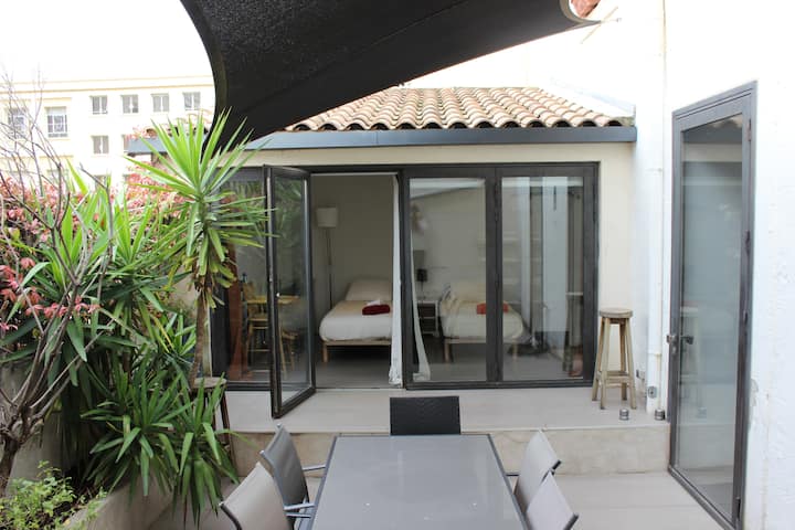 Terrasse Privée De 30 M² Clim Centre 6 Pers - Pérols