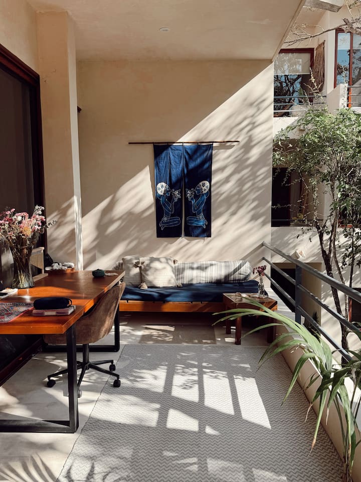 Cuarto Privado King En ÁRea Holística - Tulum