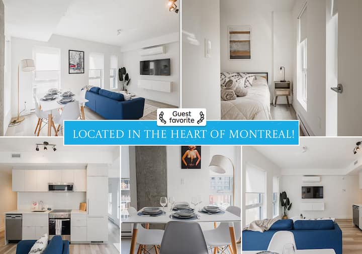 Modern 1br Unit In Downtown Montreal | Near Metro - Montreal