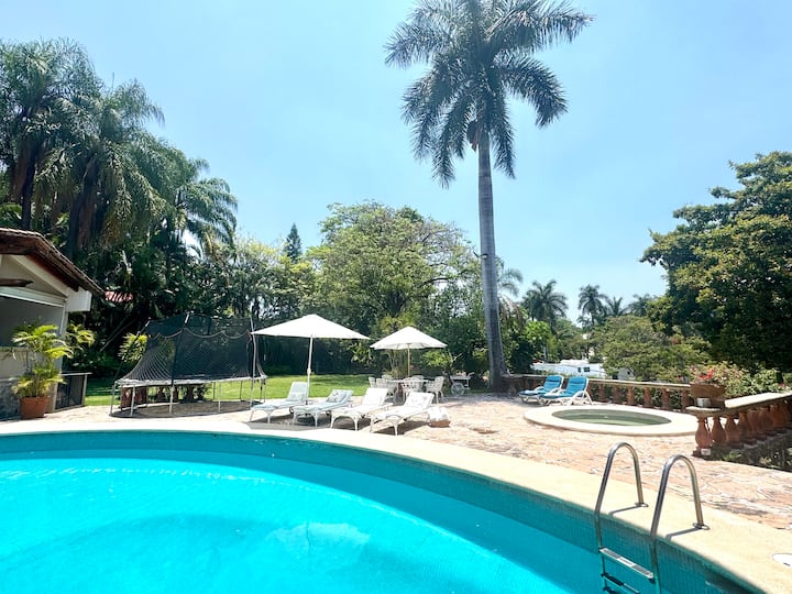 Villa Capricho - Pool, Jacuzzi And Great Garden. - Cuernavaca